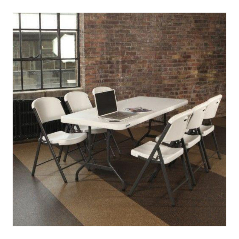 Table rectangle pliante - Table polypro - Grande table pliante